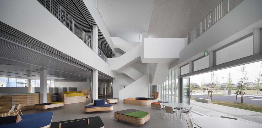 Il Municipio di Kitagata, un progetto scultoreo e permeabile