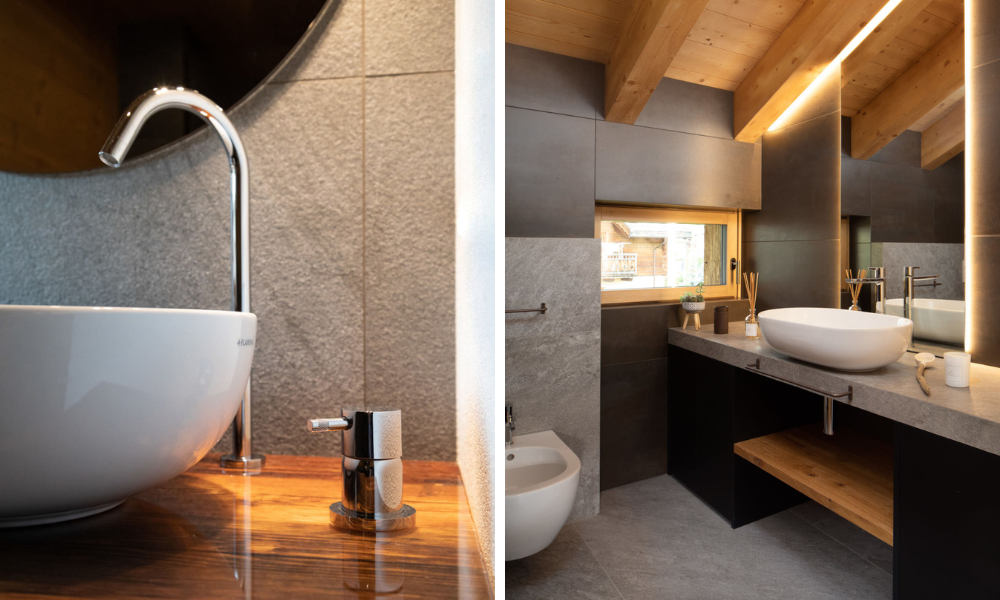 Charme a Livigno, e il design arriva anche in bagno con Diametro35 di Ritmonio | YouBuild